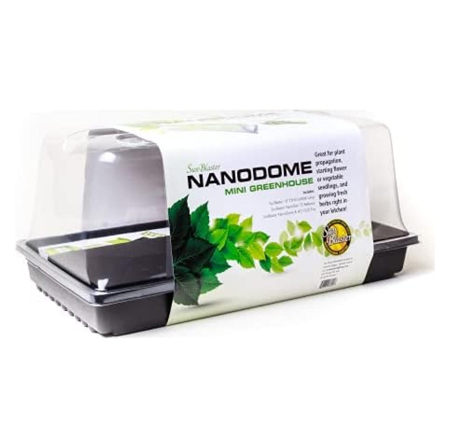 SL1600205 T5HO Mini Greenhouse Kit with NanoDome & Double-Thick Tray for Flower, , and Veggie ...