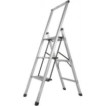 ZENY Heavy Duty 3 Step Folding Utility Ladder with Wide Anti-Slip ...