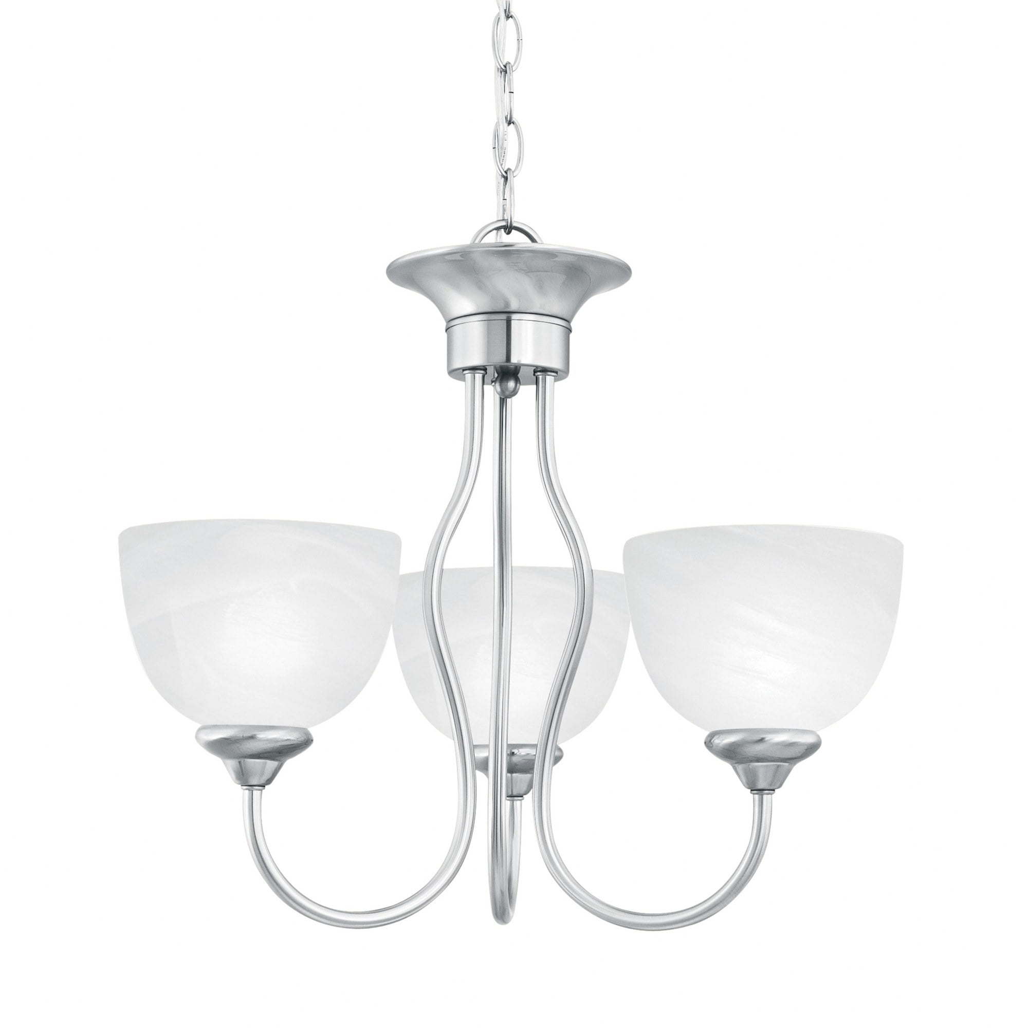 SL801478-Thomas Lighting-Tahoe - Three Light Chandelier-Brushed Nickel ...