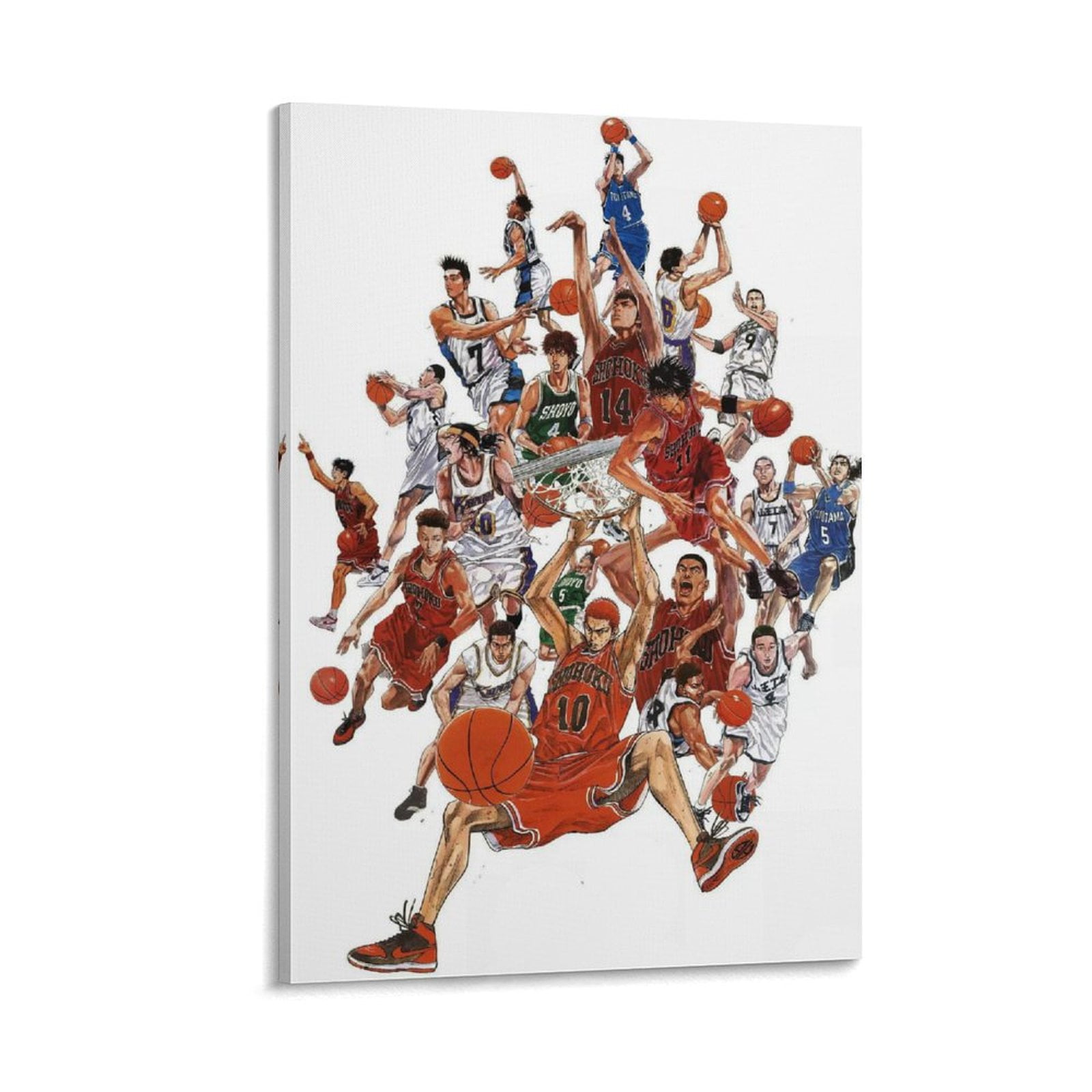 SLAM DUNK Anime Art Print Posters Art Print Wall Photo Paint Poster ...
