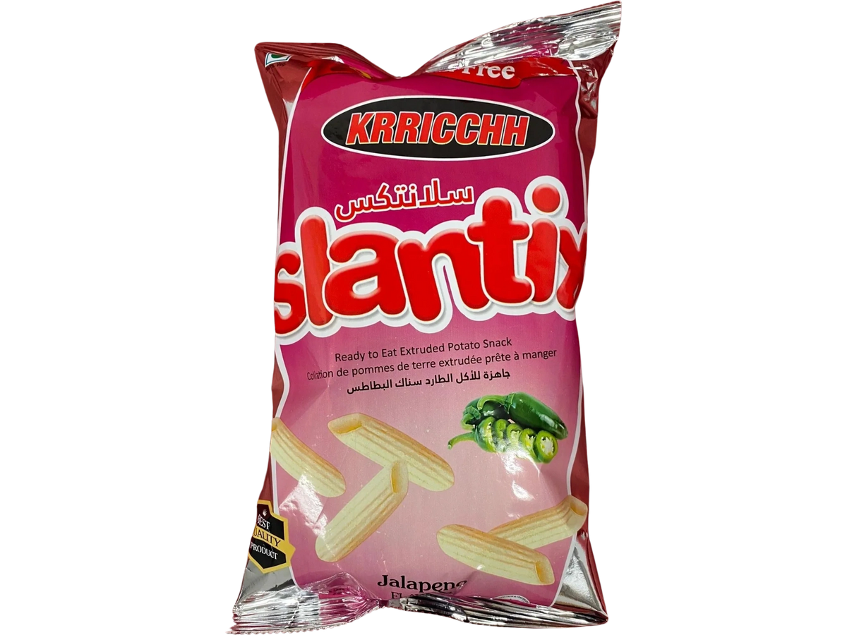 SLANTIX Potato Snack Jalapeno Flavor 65g - Walmart.com