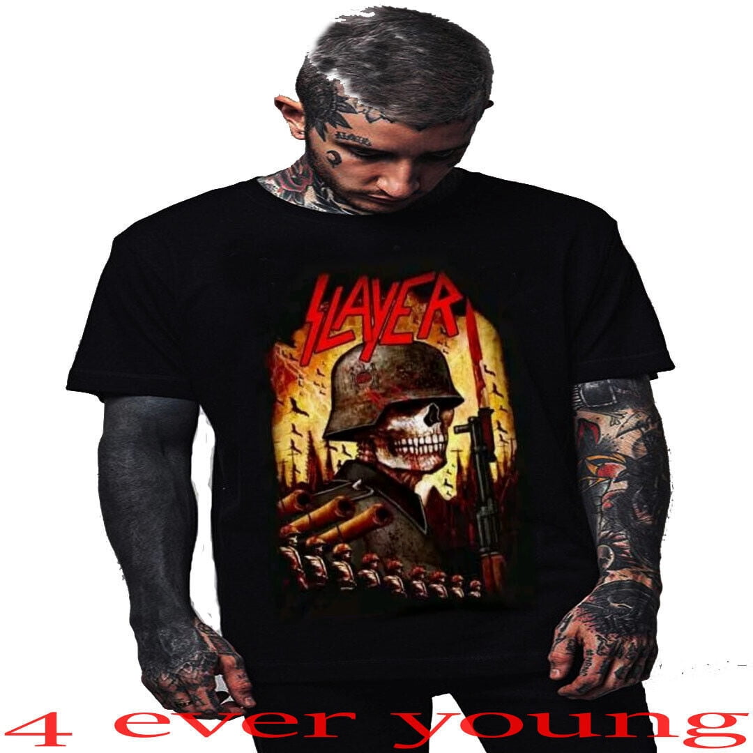 SLAYER ARMY THE CLASSIC ROCK PUNK ROCK T SHIRTS - Walmart.com