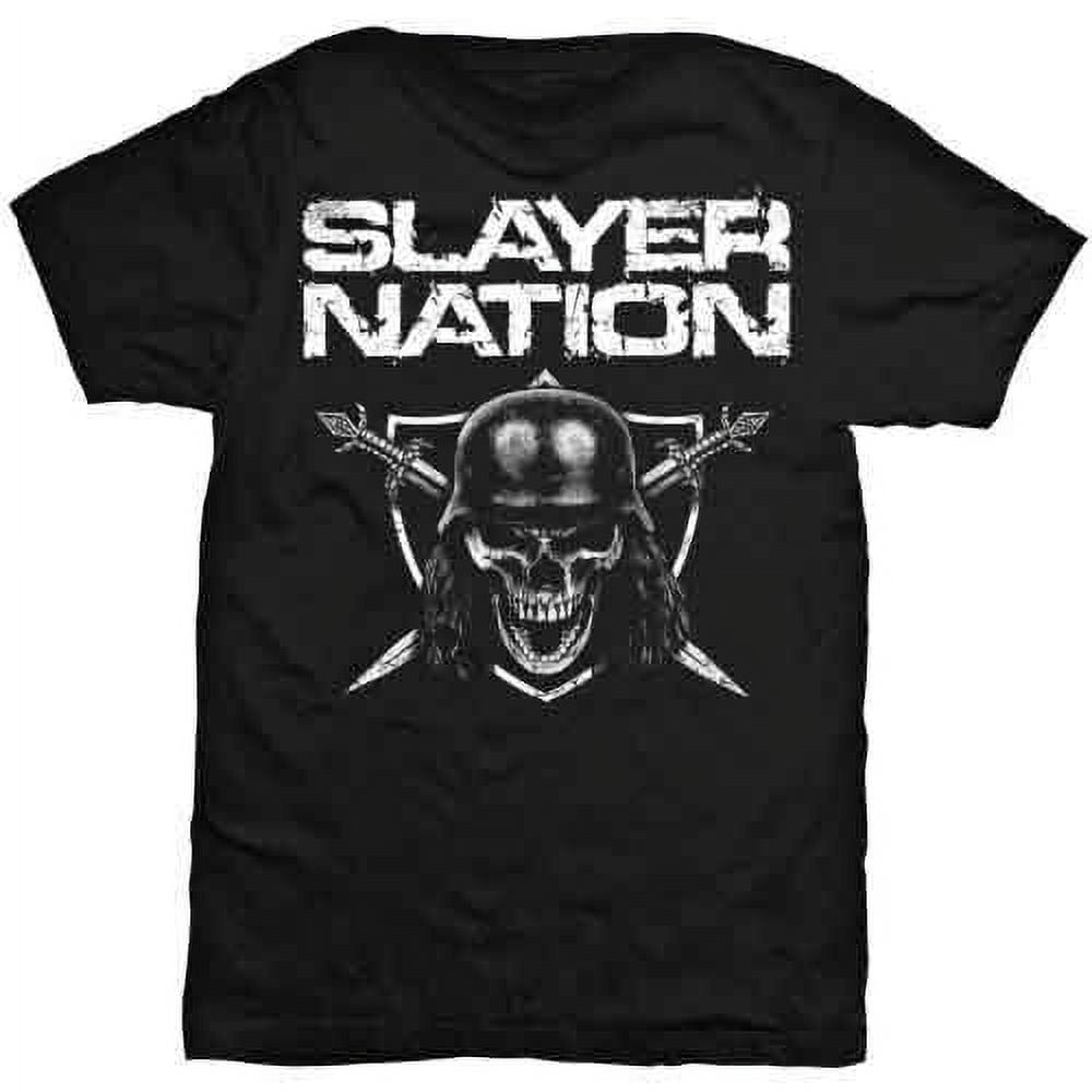 SLAYER Slayer Nation T-Shirt Black S New - Walmart.com