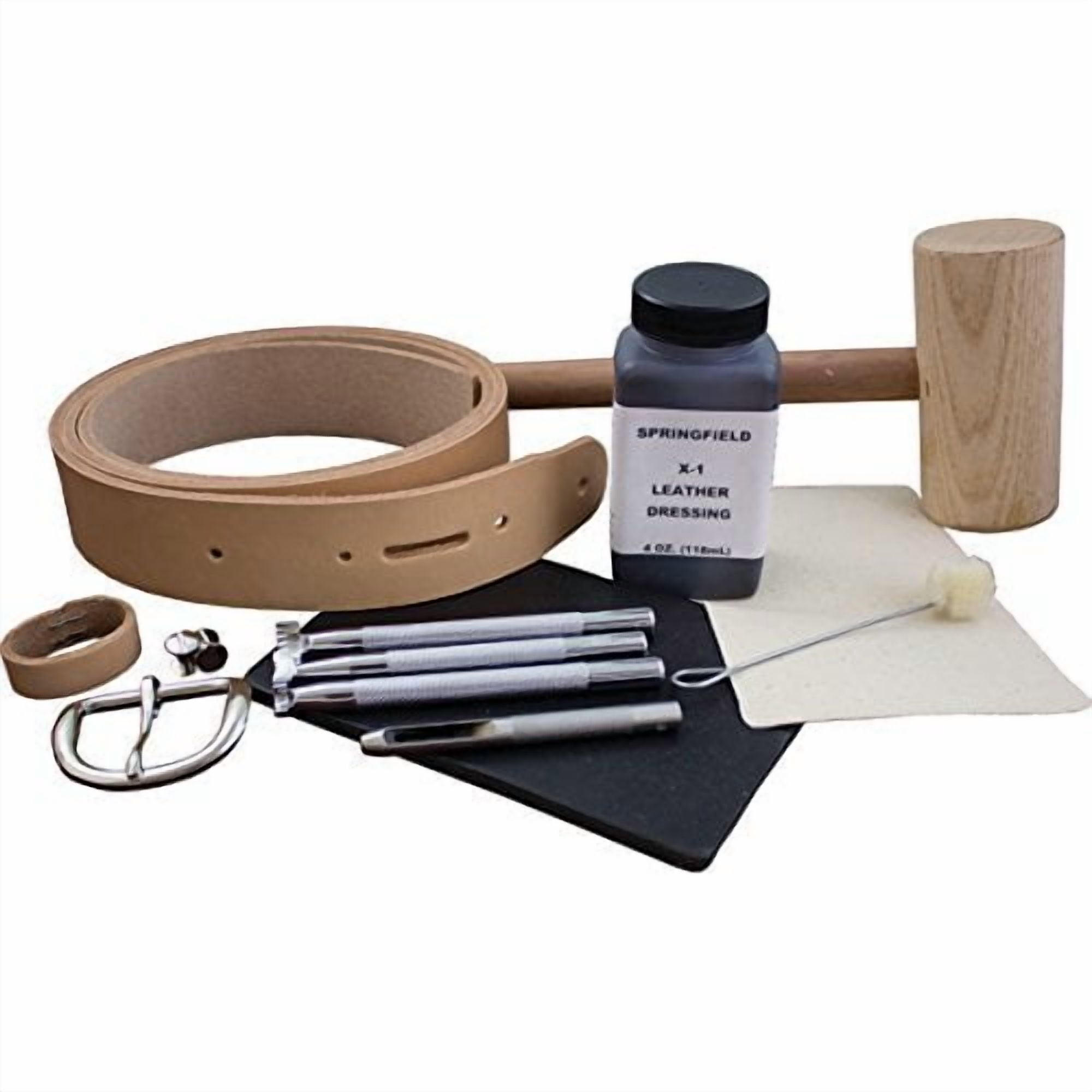 SLC Belt Making Kit for Beginners with Stamping Tools, Pattern Designs ...