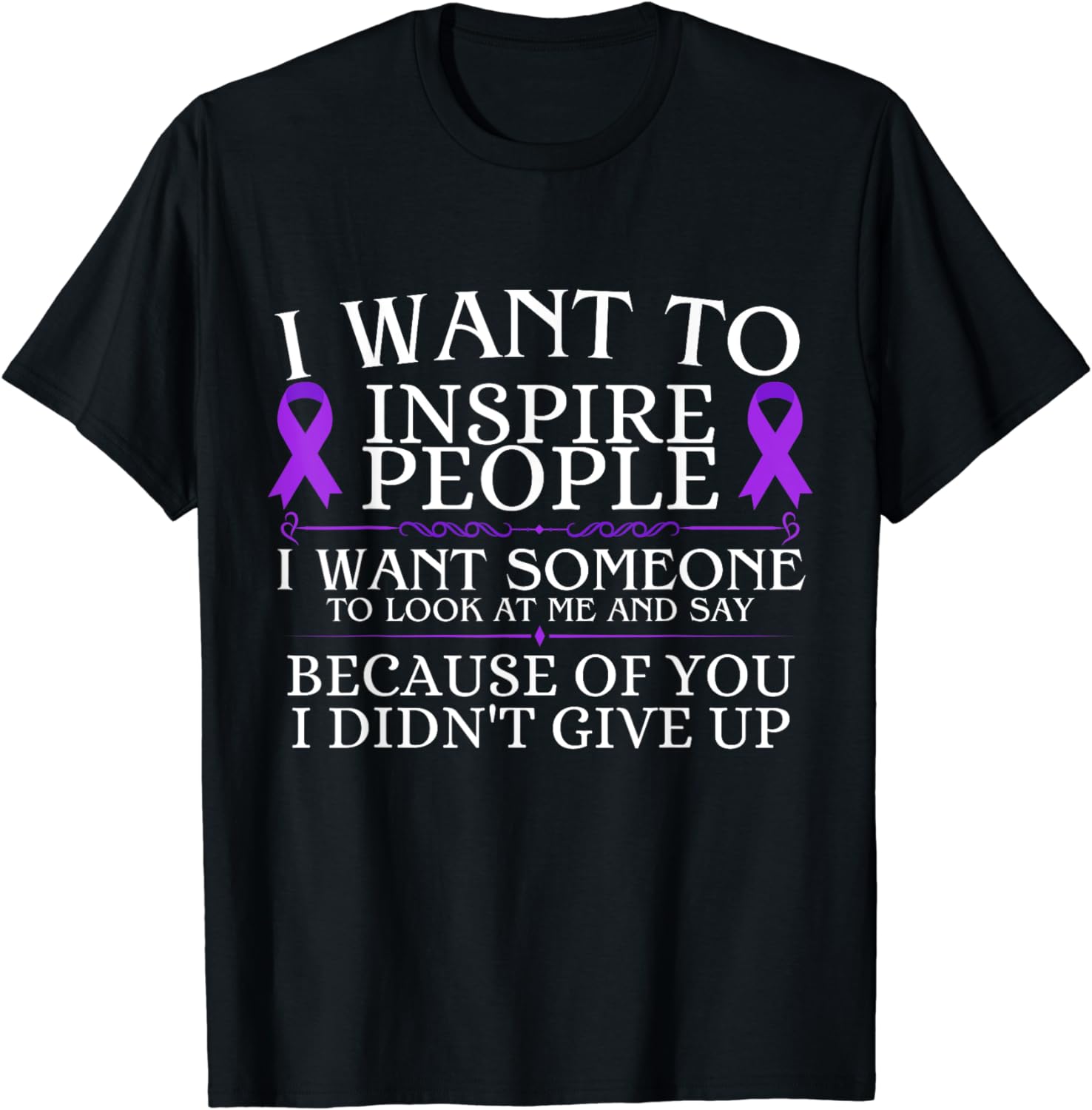 SLE Awareness Lupus Butterfly Rash Cure Purple Ribbon T-Shirt - Walmart.com