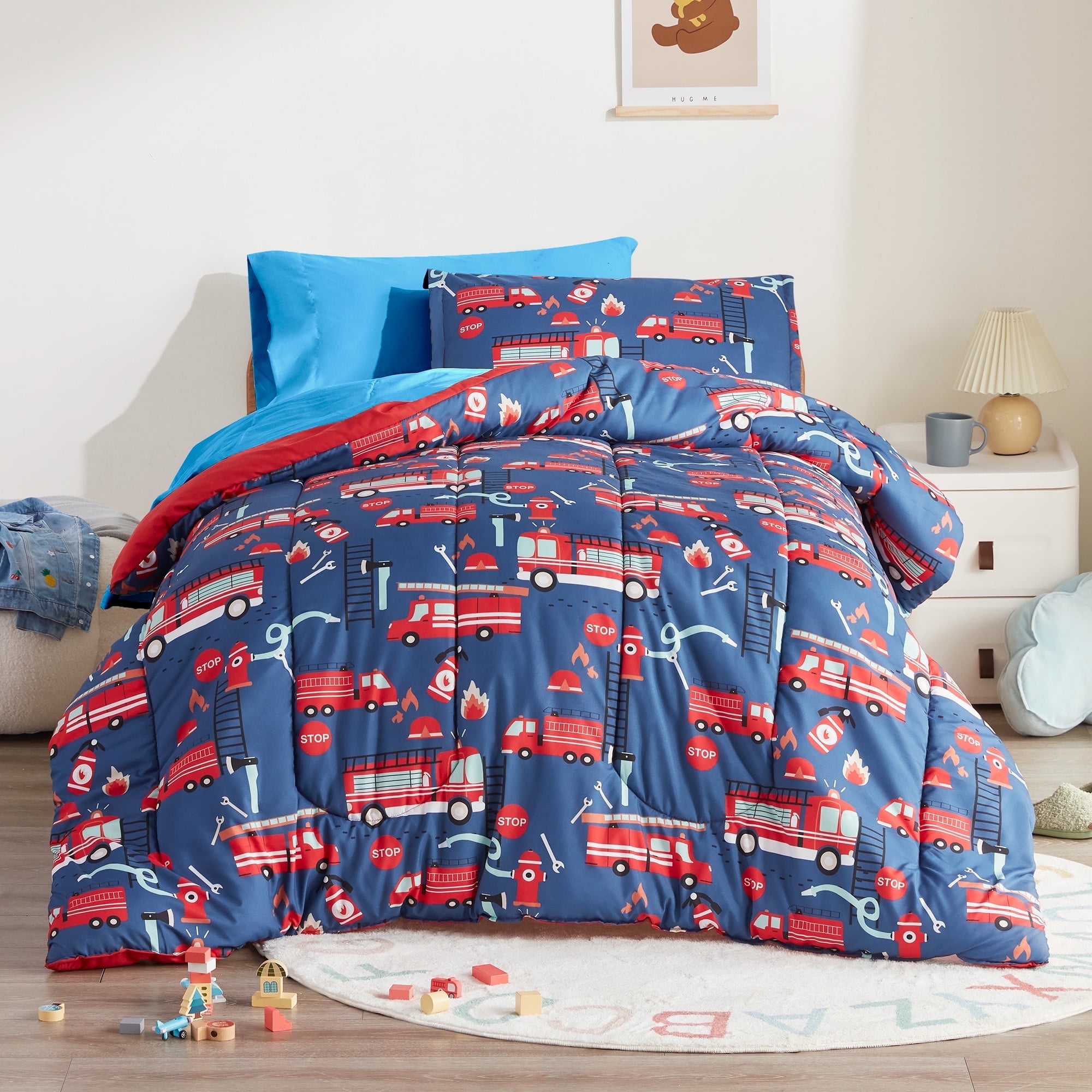 Sleep Zone Kids Bedding Full/Queen Comforter Set - Super Soft & Cute ...