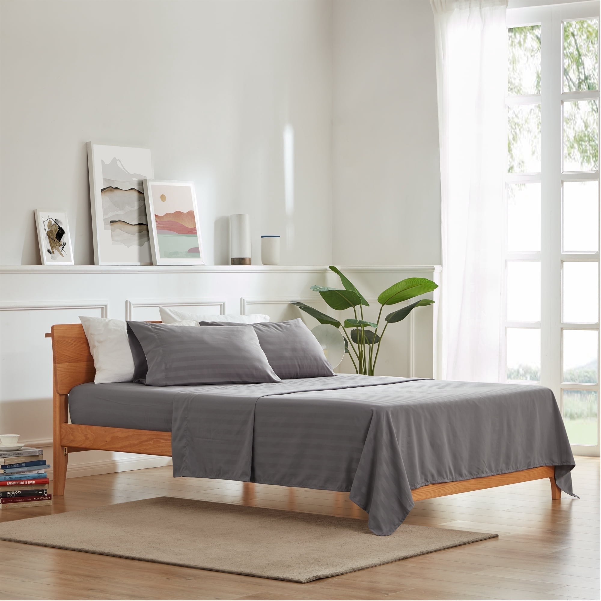 Sleep Zone Breathable Comforter Set, Super Soft Bedding for All Seasons ...