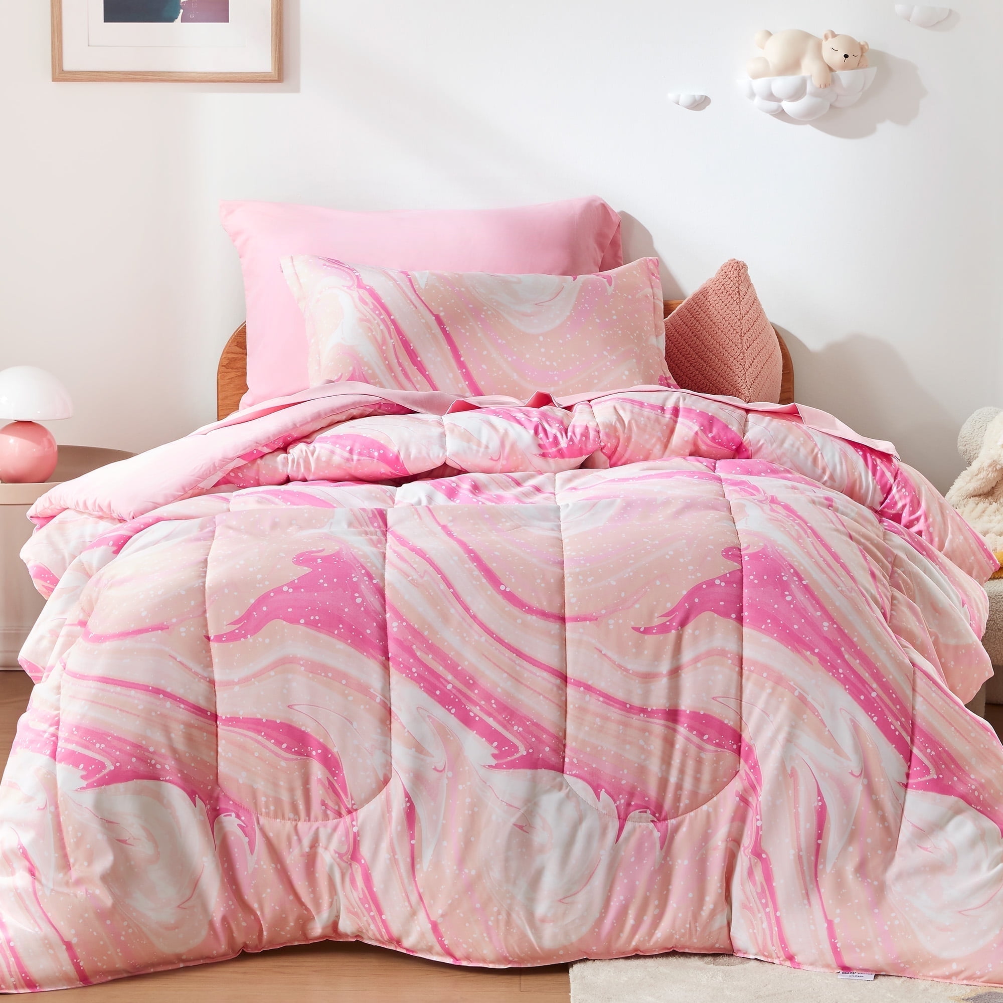 Walmart Black Friday Deals 2025 Sleep Zone Kids Twin Bedding Comforter ...