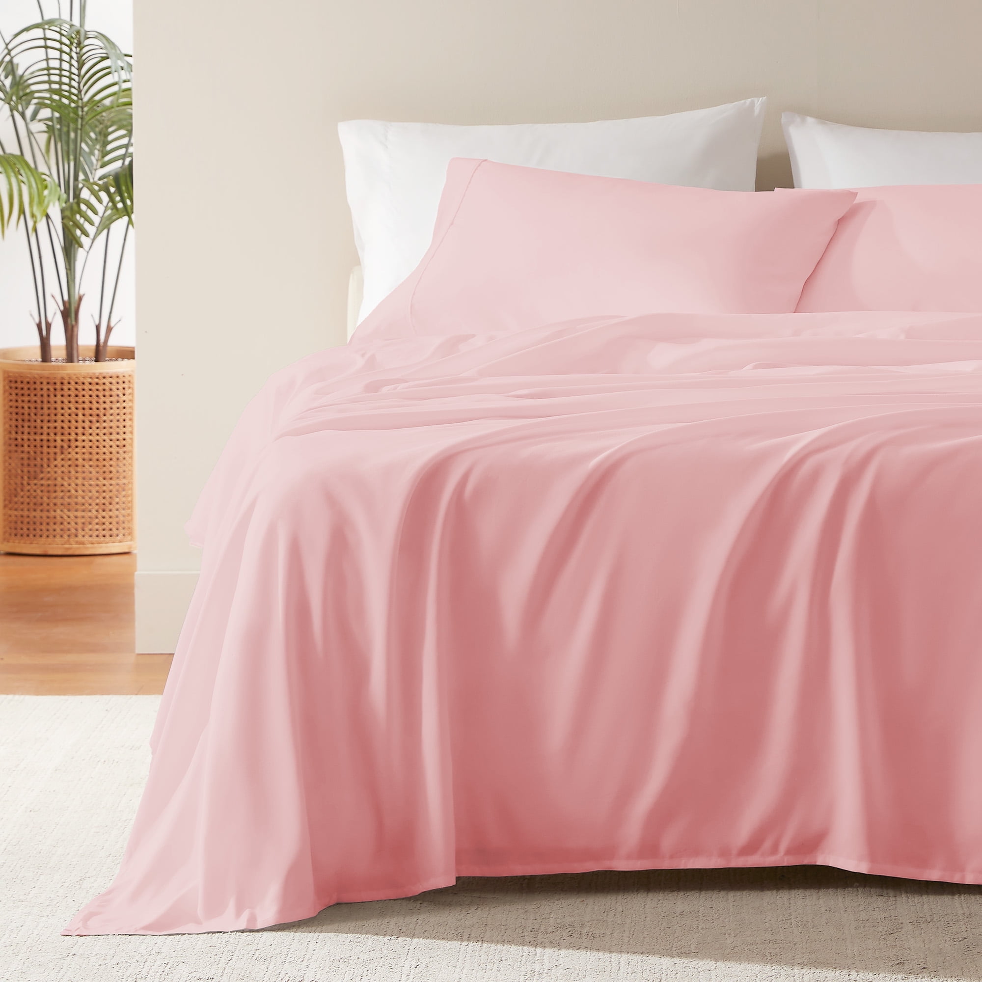 SLEEP ZONE Nanotex Super Soft Cooling Twin Bed Sheets Set for Kids 3 ...