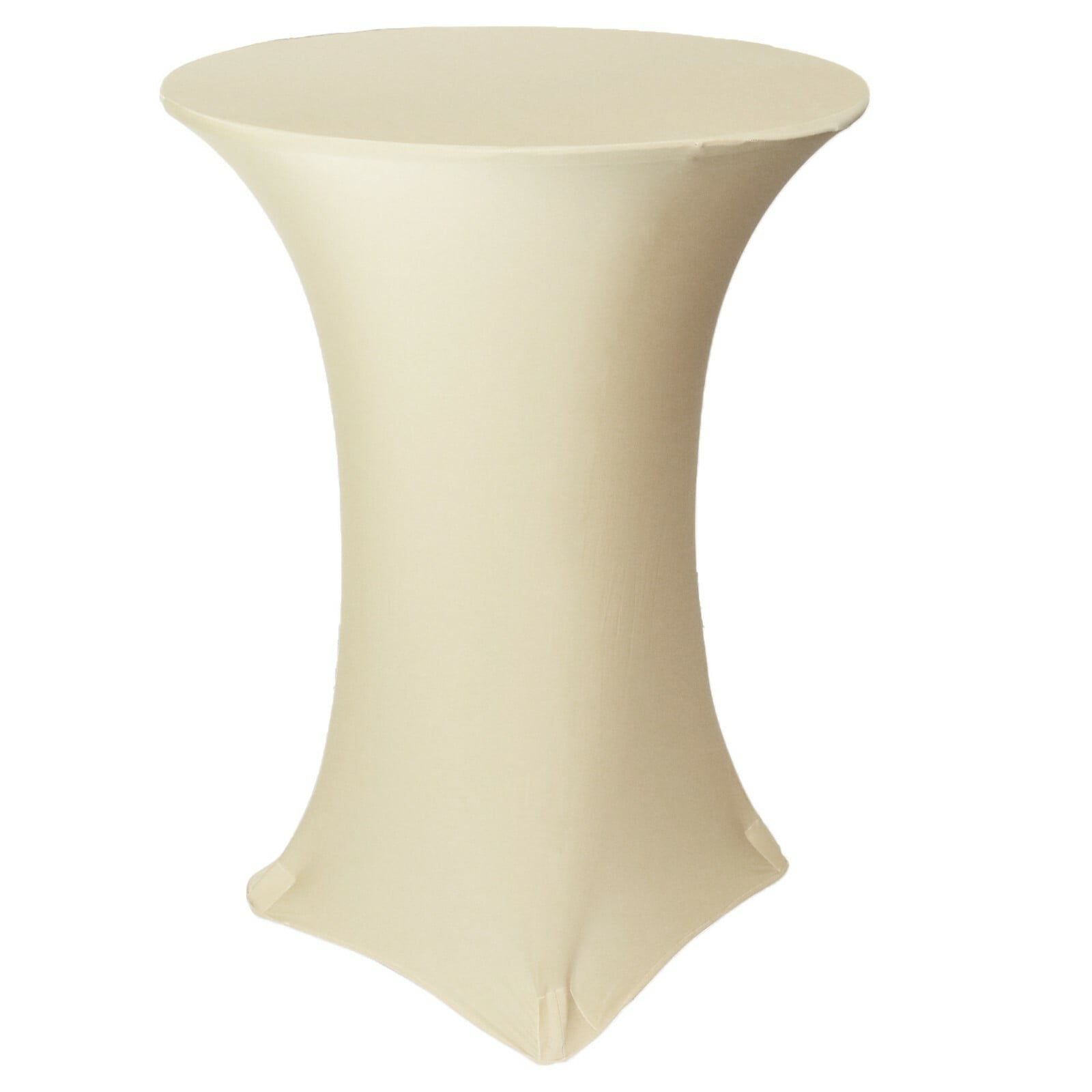 SLEKSD Round Spandex Table Covers, Stretch Tablecloth for Highboy ...