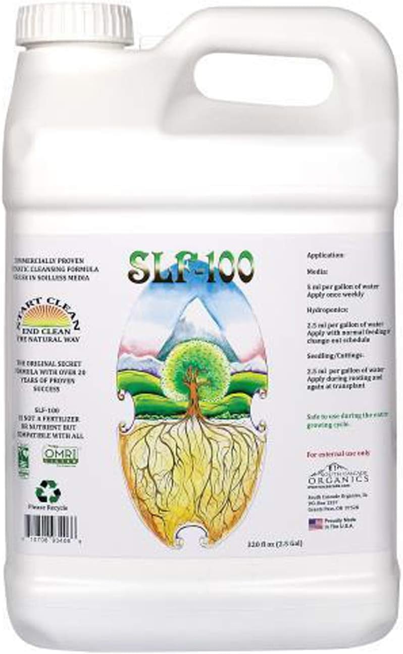 SLF 100 Pure Enzyme Solution Gallon - Walmart.com
