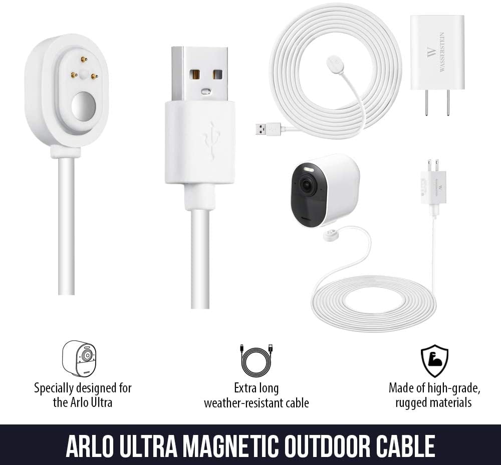 SLFR-25ft/7.6m Weatherproof Outdoor Charging Cable with Quick Charge ...