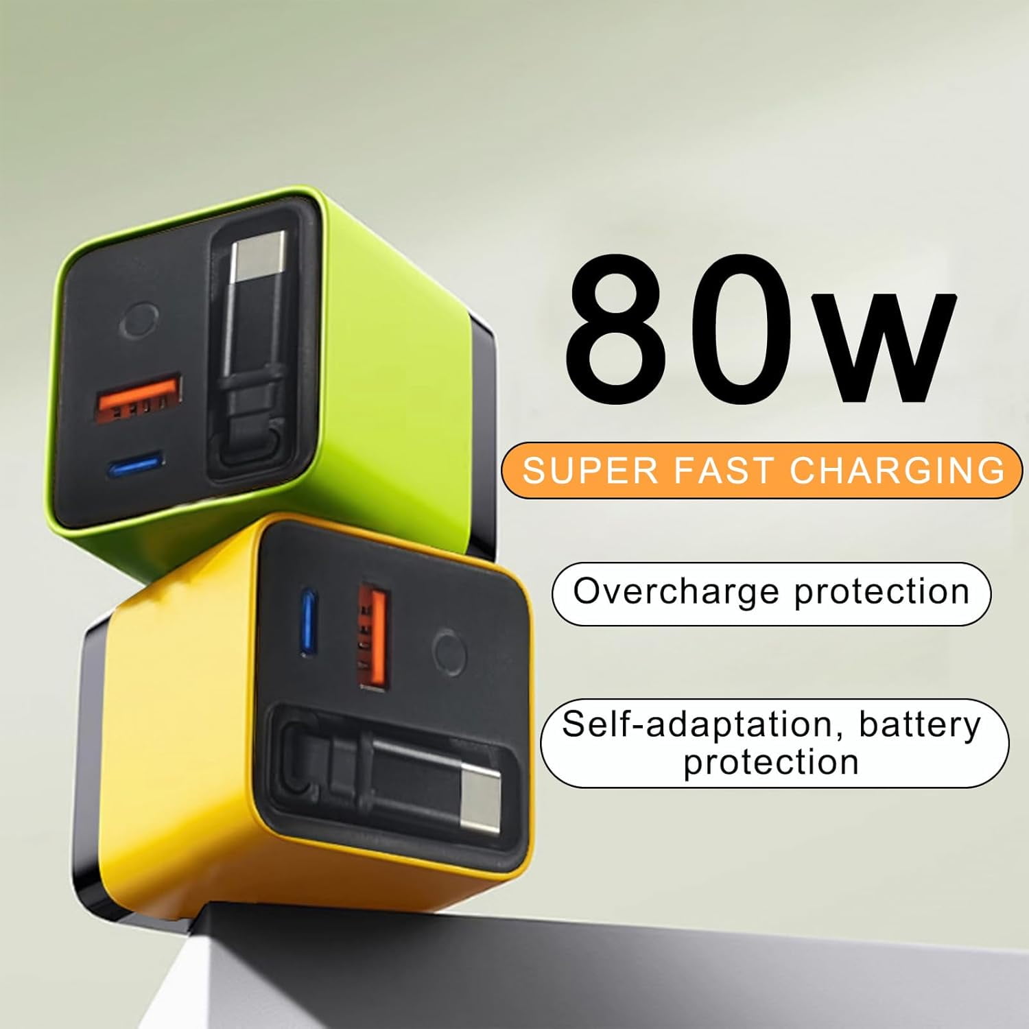 SLFR-3 in 1 Gan Charger, Scalable 80w Max Fast Charger Module, 80 Watt ...