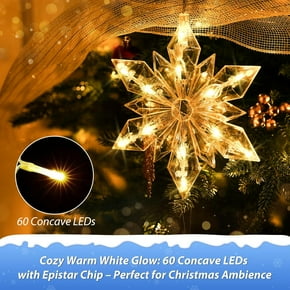 Battery Operated Snowflake Lights