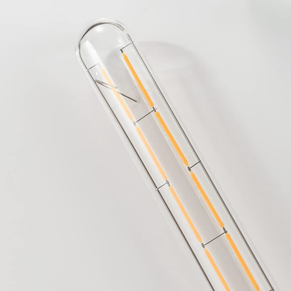 SLFS-Dimmable 8W T10 LED Bulbs Warm White 2700K E26 8.9inch Long ...