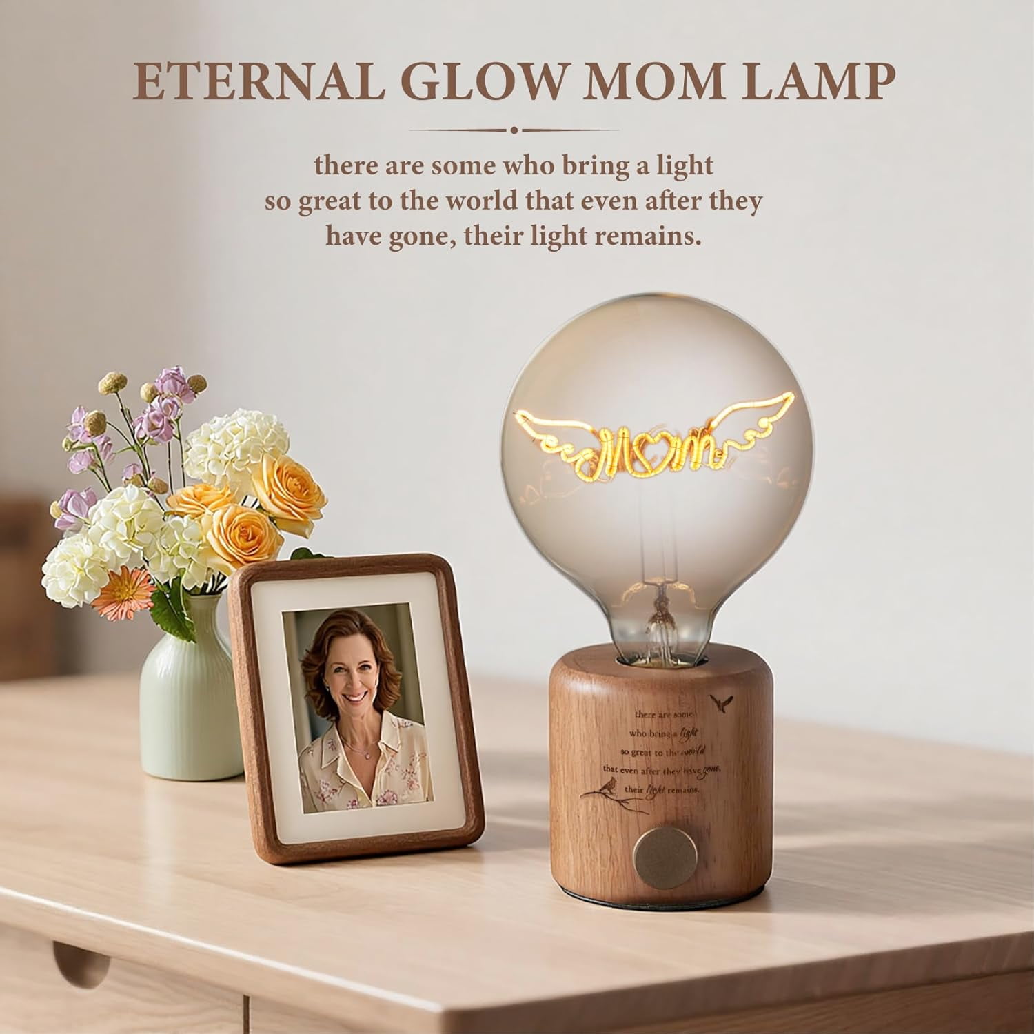 SLFS-Memorial Decorative Night Light, Sympathy Bereavement Gifts Ideas ...