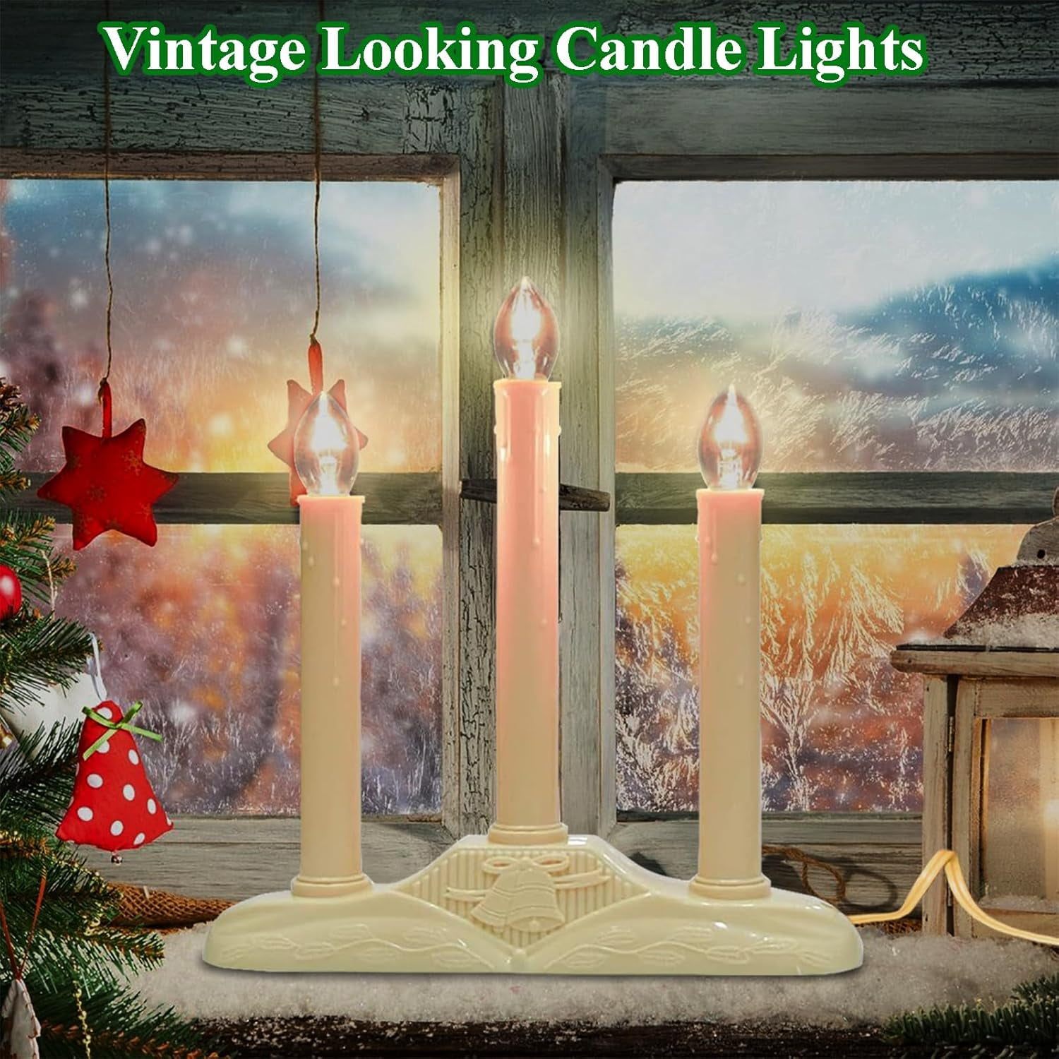 Vintage Electric Window Candles