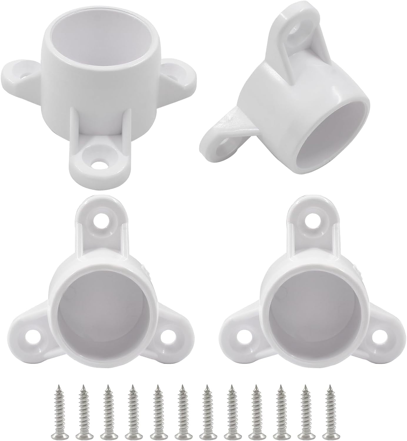 SLGHLSAHG 4pcs 3/4" PVC Table Leg Cap, 1-1/16" ID Furniture Grade Table ...