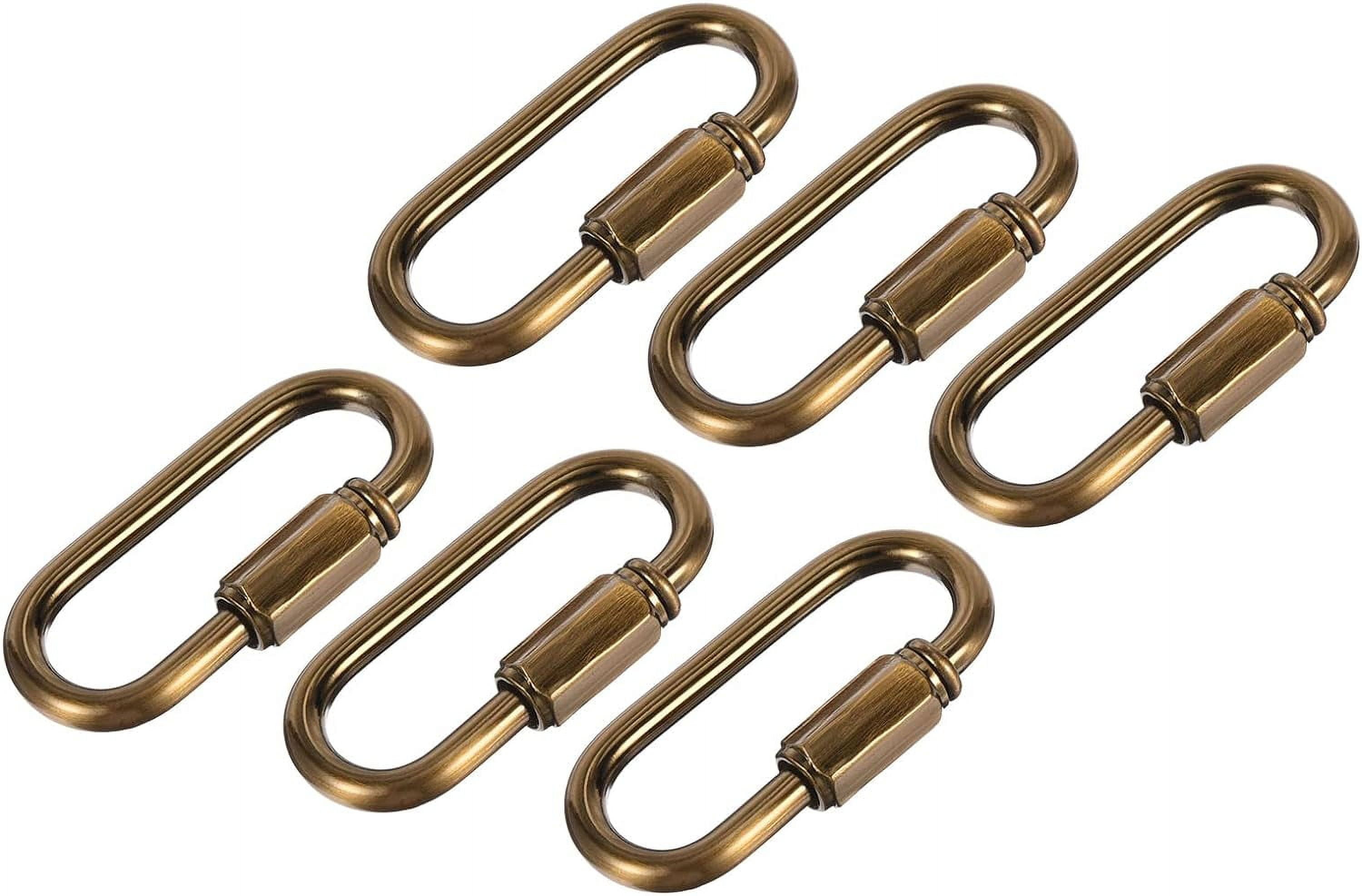 SLGHLSAHG 6 Pcs Chain Connectors, Chain Locking Quick Link, Great for ...