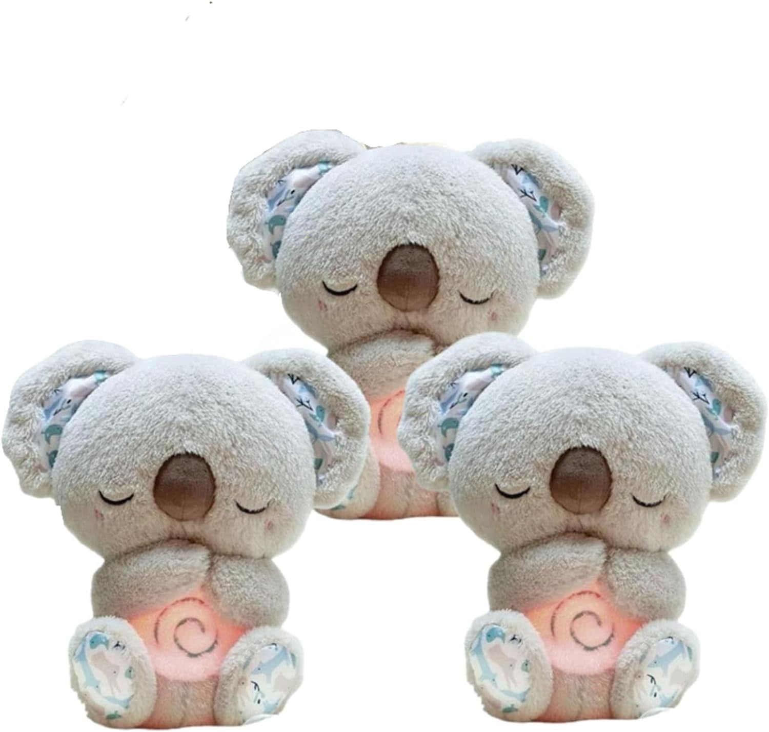 SLGHLSAHG Breathing Stuffed Animal Koala Stuffed Animal Sleeping Otter ...