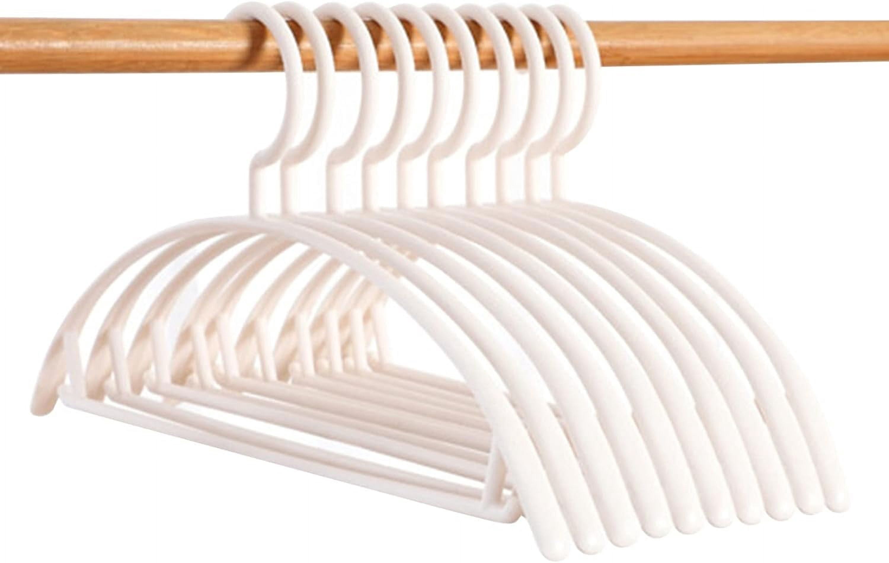 SLGHLSAHG Circular Clothing Hanger, Round Hangers, No Shoulder Bump ...