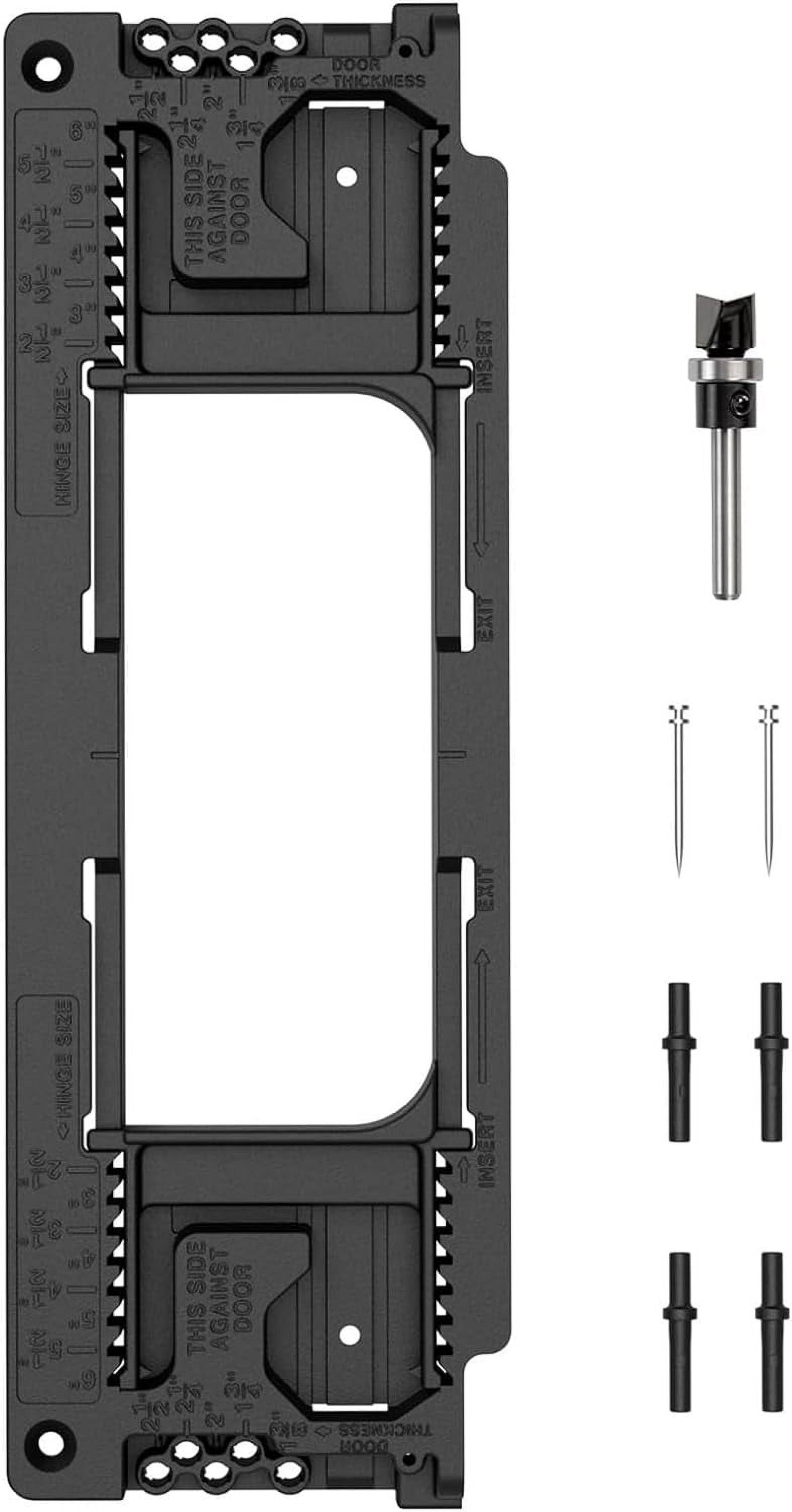 SLGHLSAHG Door Hinge Jig, Door Hinge Installation Kit, Door Hinge ...