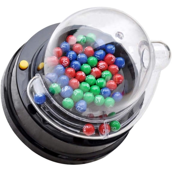 SLGHLSAHG Electric Lotto Ball Machine: Machine Portable Bingo Machine ...