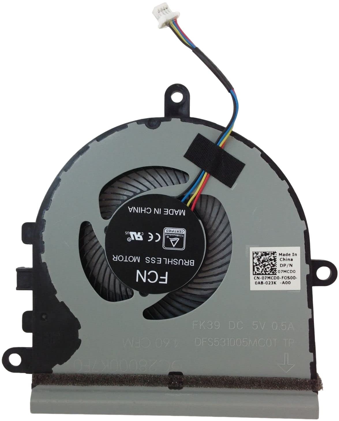 SLGHLSAHG ® New CPU Cooling Fan for Dell Inspiron P75F P75F001 P75F002 ...