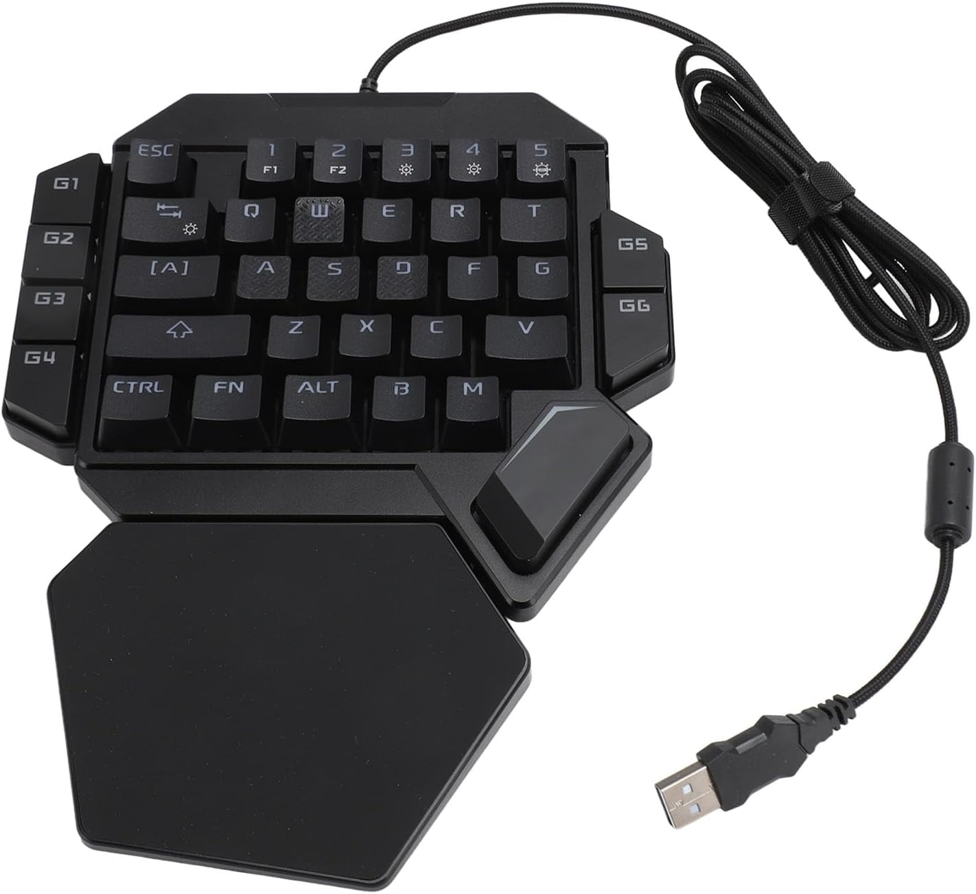 SLGHLSAHG One Handed RGB Mechanical Gaming Keyboard, One Hand Gaming ...