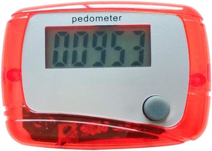 SLGHLSAHG Red Portable Counter Mini Digital LCD Pedometer Sports ...
