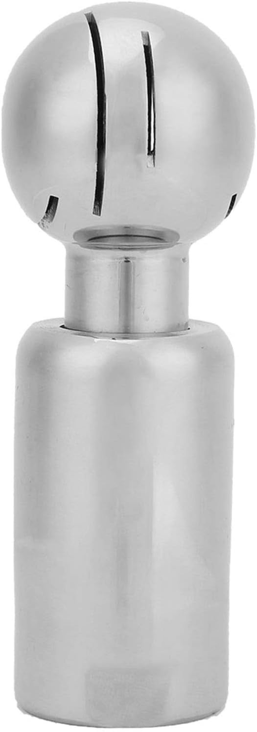 Slghlsahg Rotary Spray Ball 34 Female Sanitary Rotary Spray Cleaning Ball Stainless Steel 360