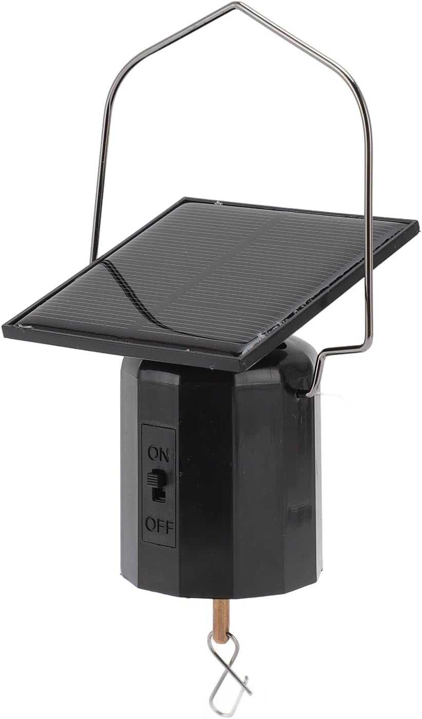 SLGHLSAHG Solar Powered Wind Spinner Motor, Waterproof Mobile Rotating ...