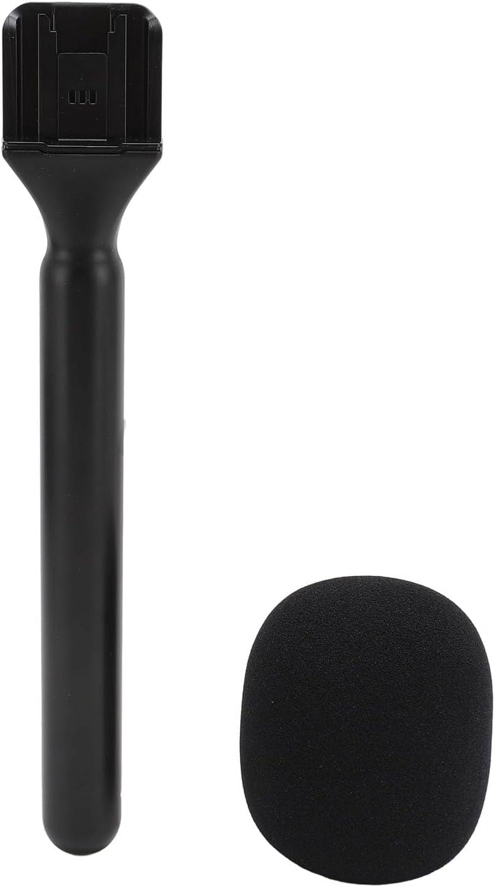SLGHLSAHG Wireless Interview Microphone Adapter Handheld Mount Adapter ...