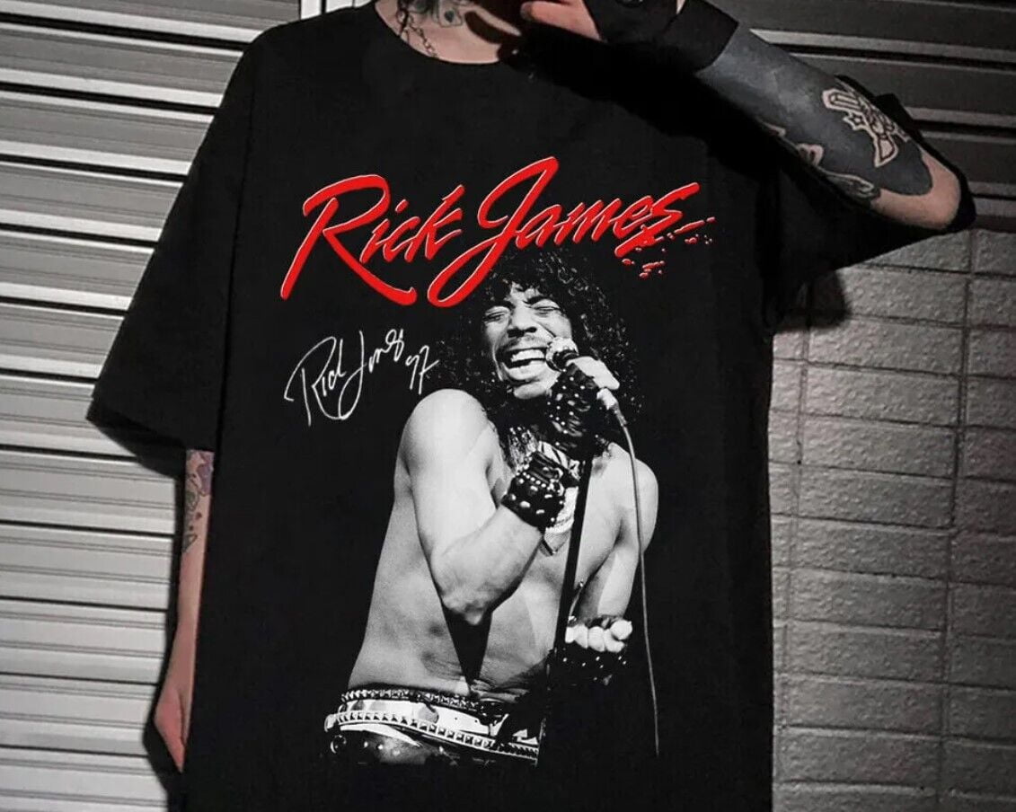 Rick James Shirt, Rick James Vintage Shirt, Unisex Gift For Fan ...