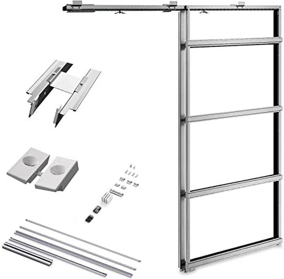 SLIDOR Pocket Door Frame Kit Hardware System for Sliding Hidden Doors ...