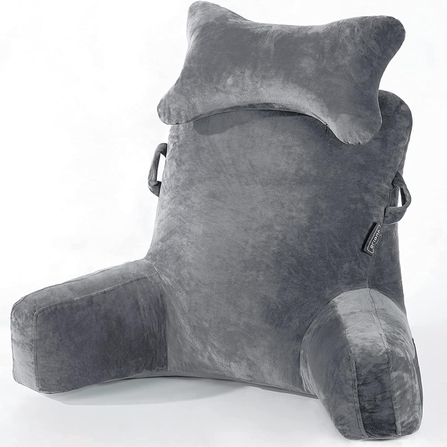 "SLIGUY XL Reading Pillow with Detachable Headrest & Armrest, 25"" Bed ...