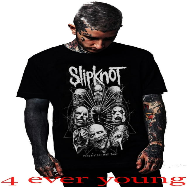 SLIPKNOT PREPARE FOR HELL THE CLASSIC ROCK PUNK ROCK T SHIRTS - Walmart.com
