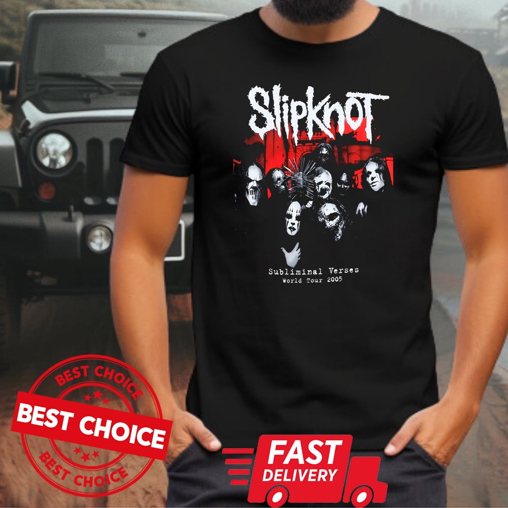 SLIPKNOT Subliminal Verses 2005 World Tour Shirt S-3XL Q8752 - Walmart.com