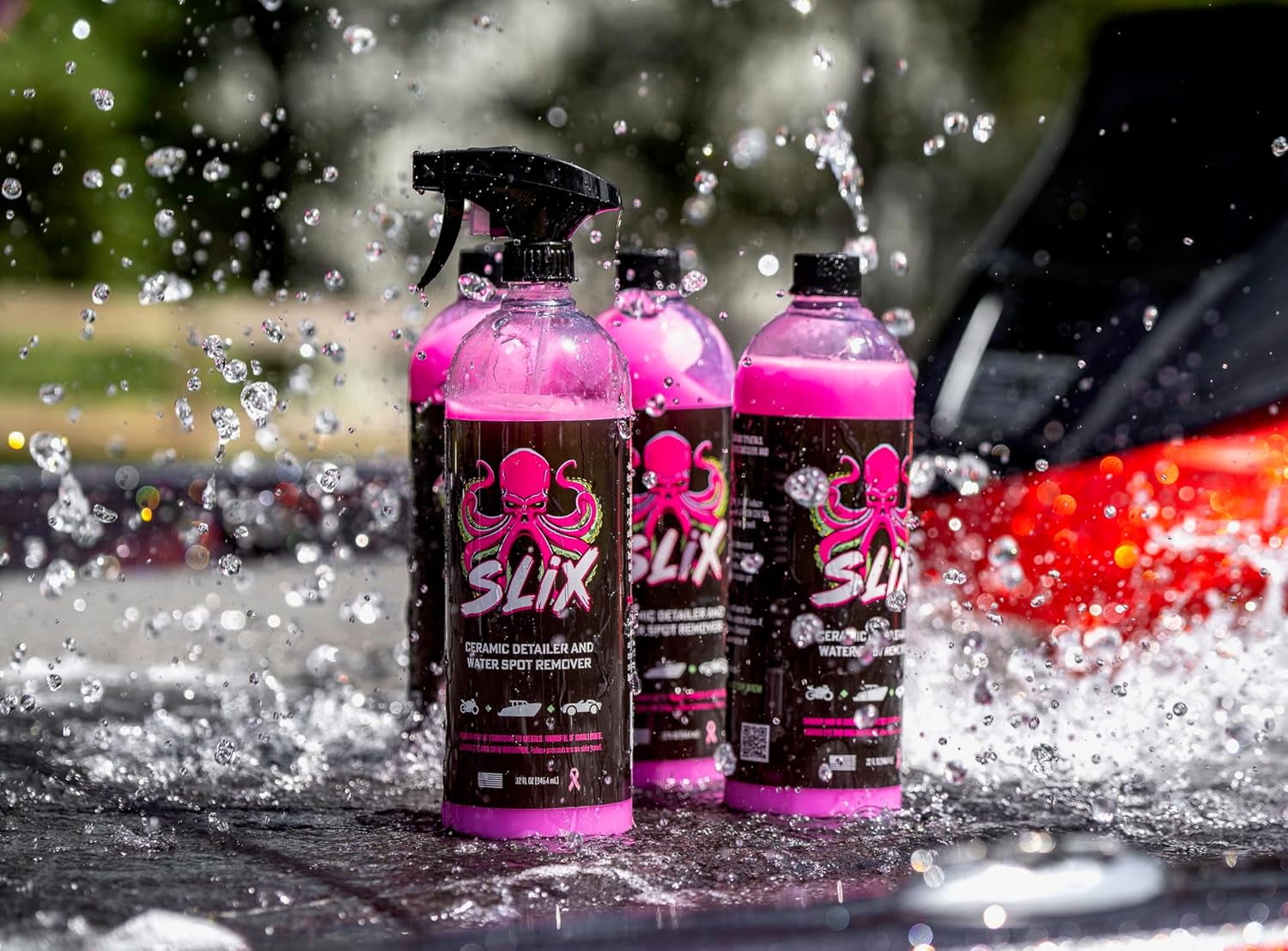 SLIX Boat and Car Detailing Spray, Ceramic Coating for Cars, Water Spot ...