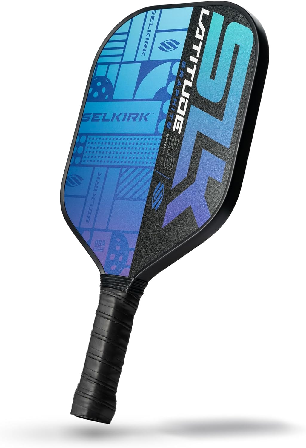 SLK Latitude 2.0 Pickleball | G4 Graphite Pickleball Face | Rev-Core+ Technology with SpinFlex ...
