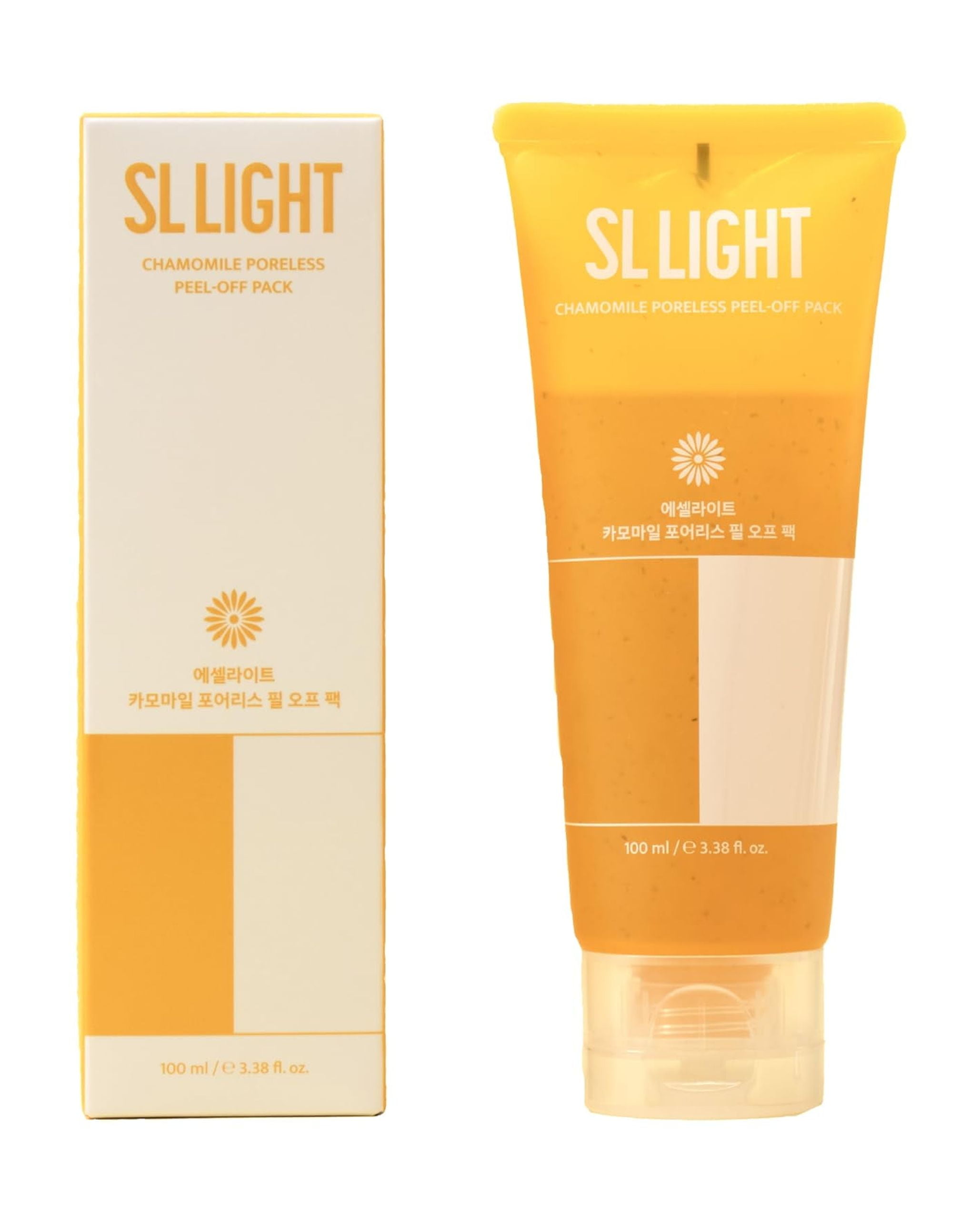 SLLIGHT Chamomile Poreless Peel-off BCA3 Pack, Gel Mask Type Product for Pore Tightening ...