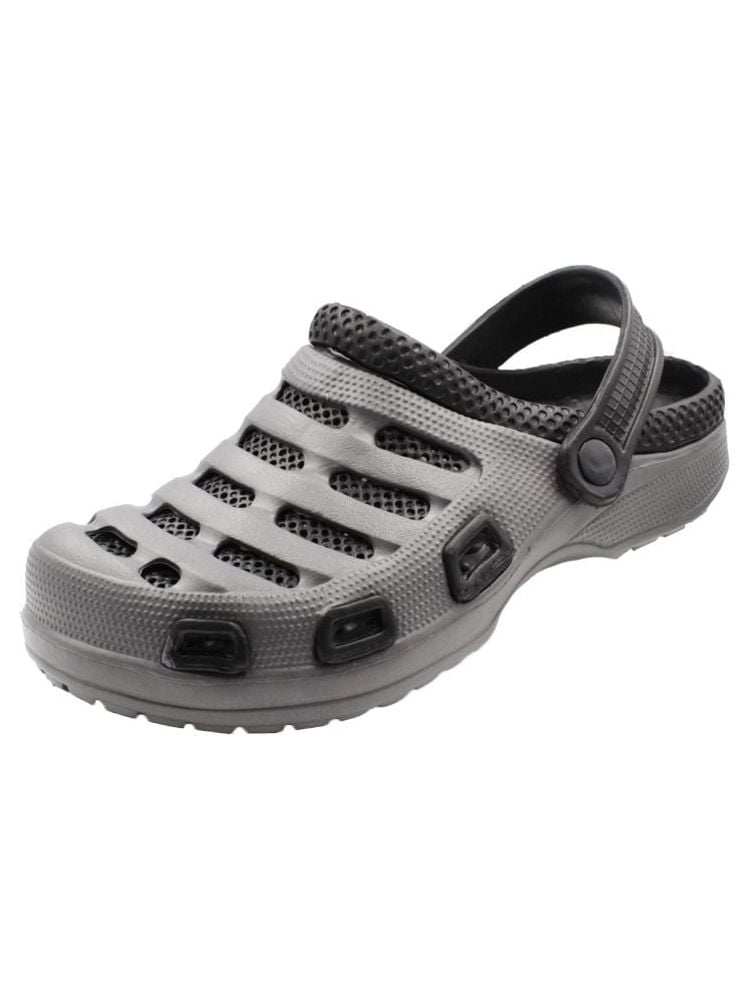 SLM Men's Garden Clogs Perforated Slip On Waterproof Summer Shoes ...