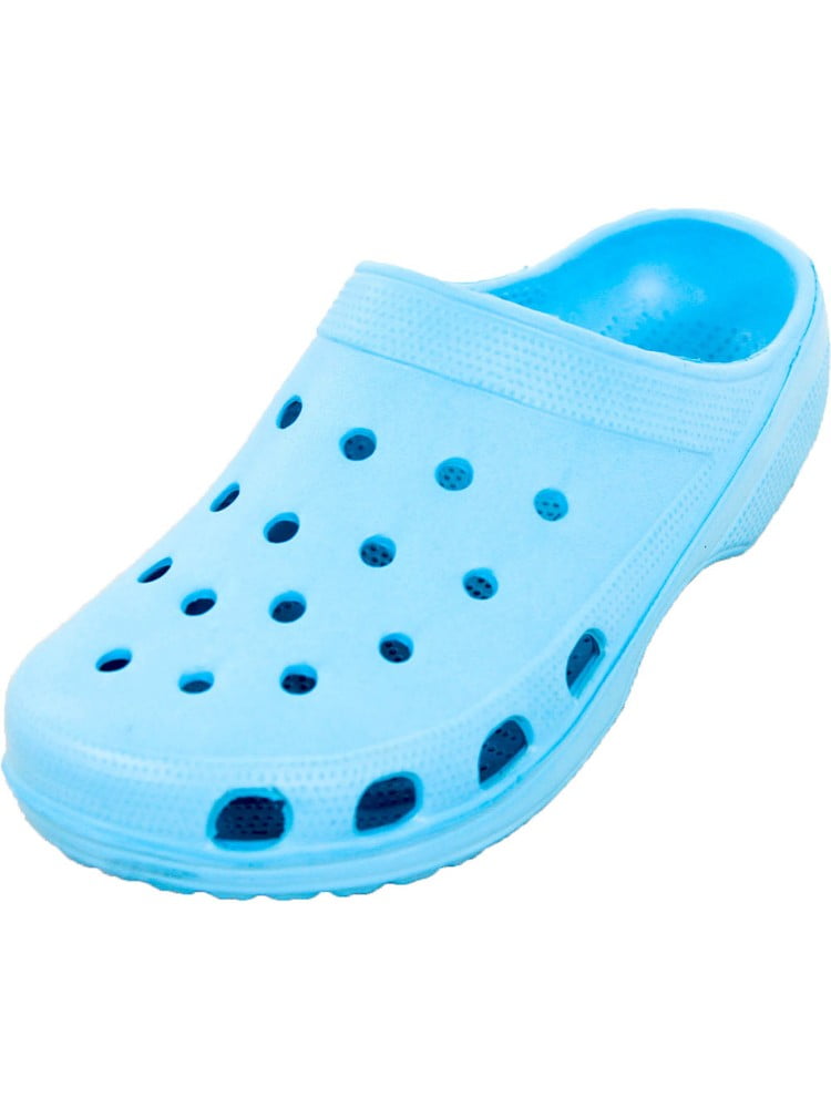 SLM Women's Slip On Aqua Blue Garden Clogs 10 B(M) US - Walmart.com