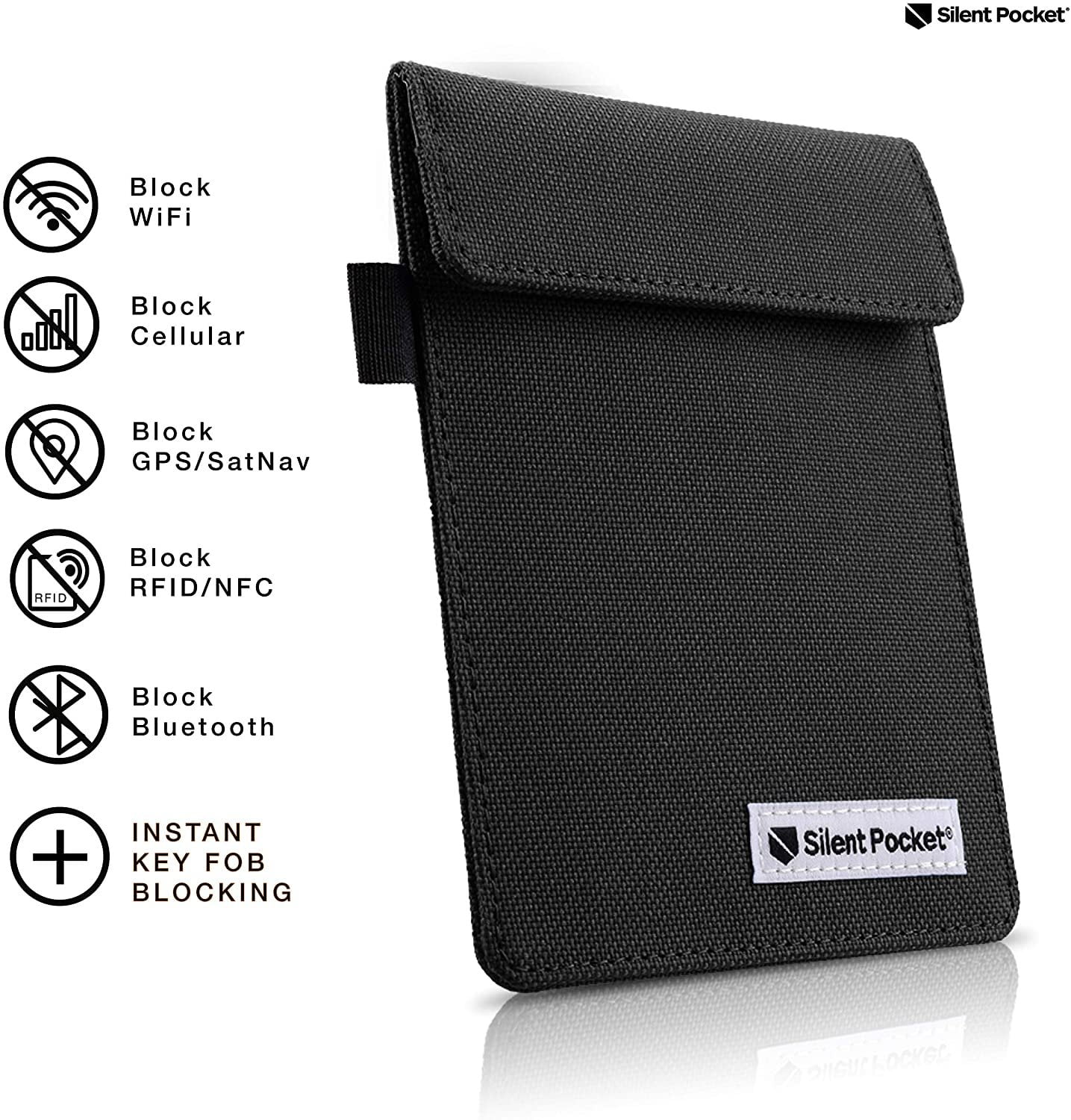 SLNT Faraday Cage Signal Blocking Key Fob Guard Multishield Radio Frequency Shielding Technology ...