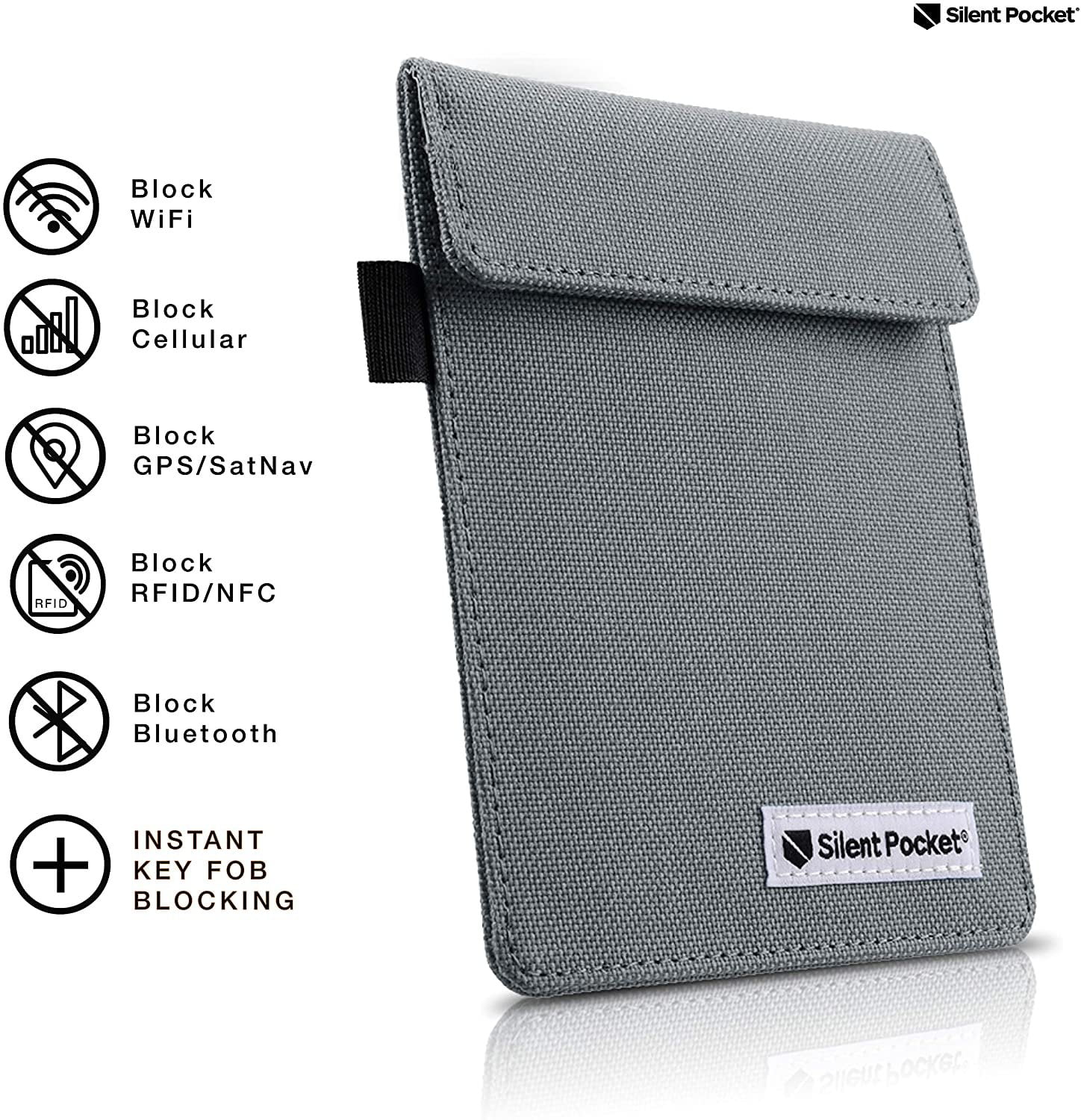 SLNT Faraday Cage Signal Blocking Key Fob Guard Multishield Radio Frequency Shielding Technology ...