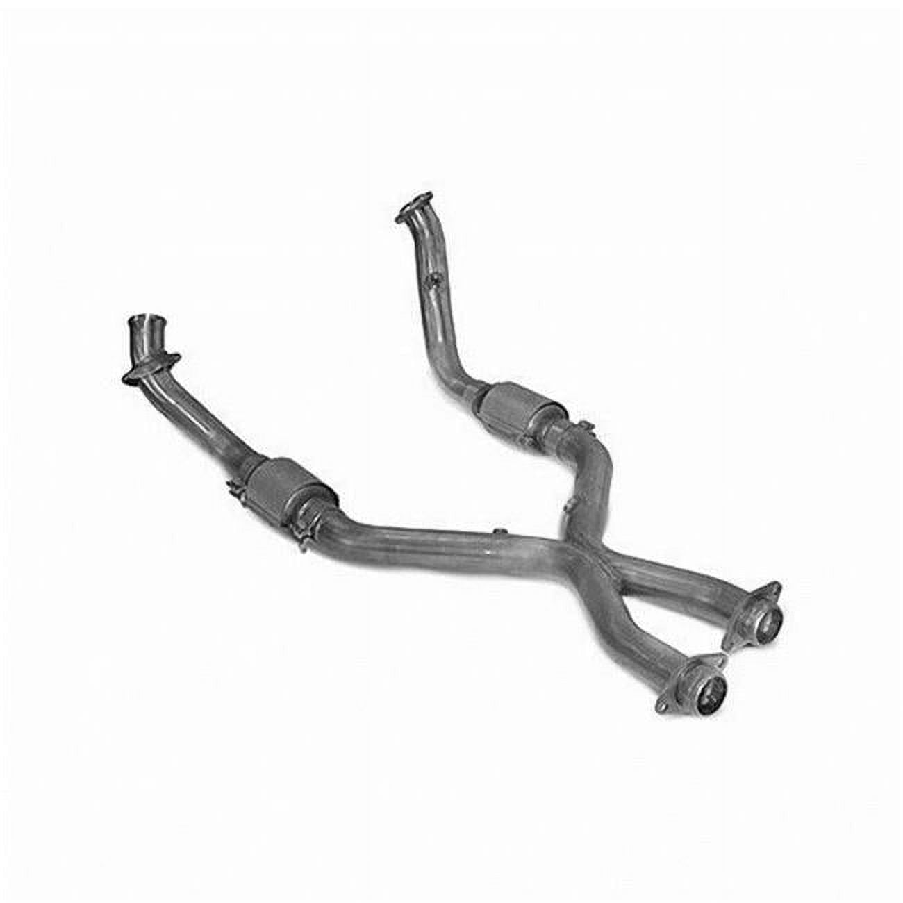 SLP M31032 Full Assembly PowerFlo-X Crossover Pipe with Cats for 1999 ...