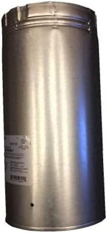 SLP SLP12 12 in. Pipe Length Galvanized Venting Component for Gas ...