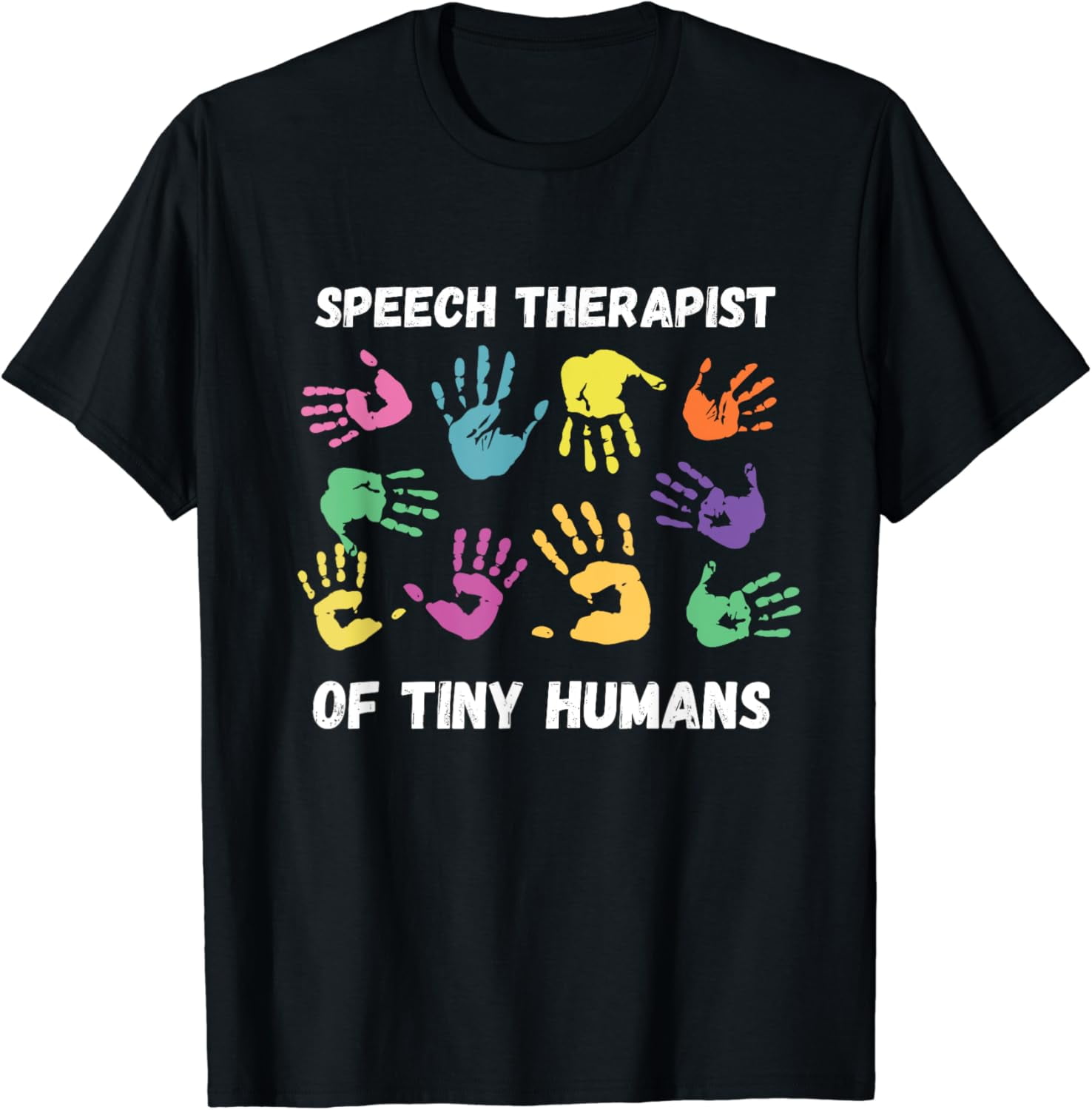 SLP Speech Language Pathology Therapist Funny Creative Graphic T-Shirt - Walmart.com