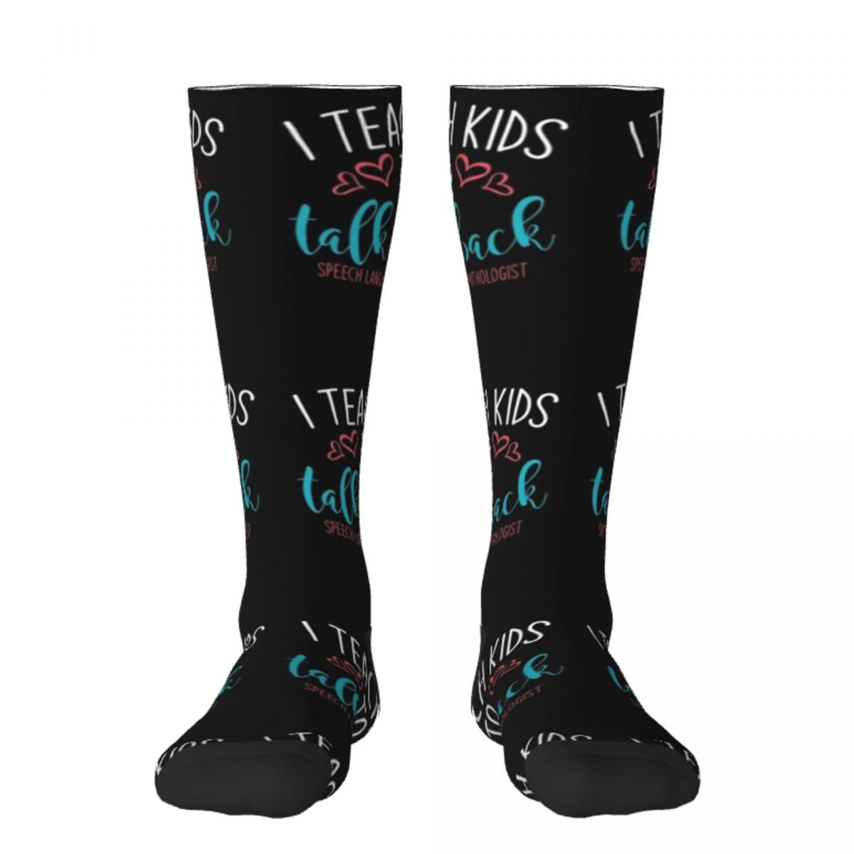 SLP Speech Therapy I Teach Kids To Talk Back Socks sports and leisure ...