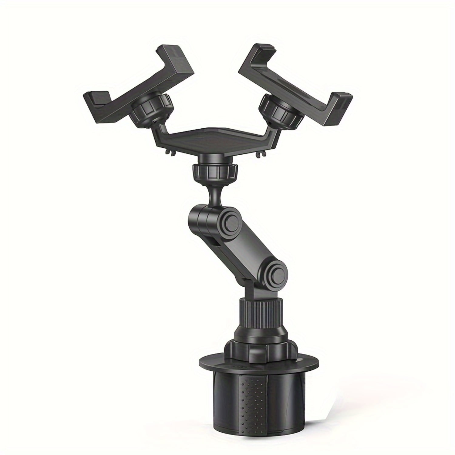 SLPJZLW Car Cup Holder Phone Mount - Adjustable Stable Gooseneck Cradle ...